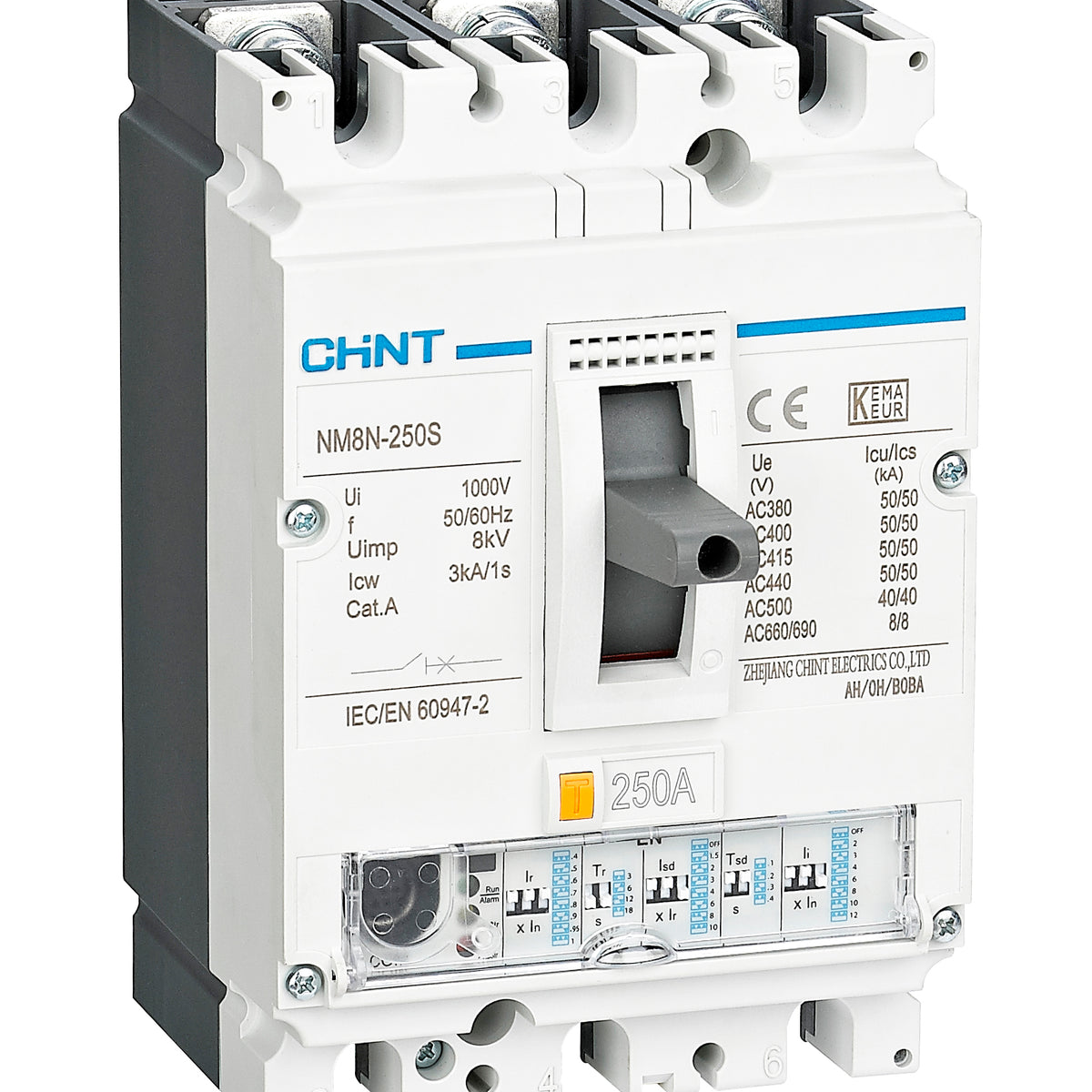 CHINT 50KA 350A 3P MCCB (Thermal/Magnetic 0.7 1In) – EasyPower Solar