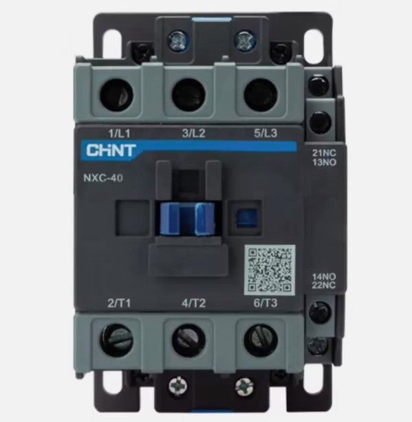 Chint Contactor 12A 3NO Main+1NC Aux 24V DC – EasyPower Solar
